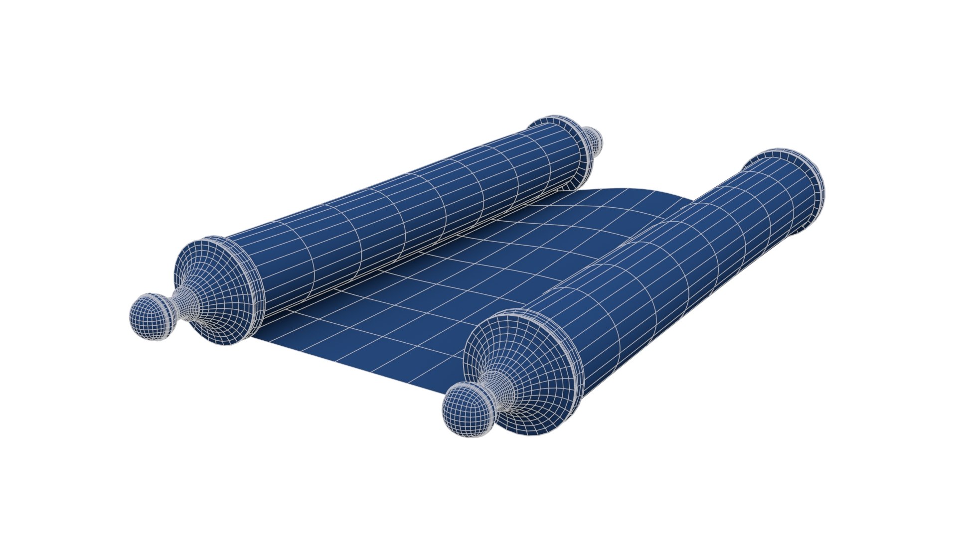 Ancient scroll 2 3D model - TurboSquid 1702743