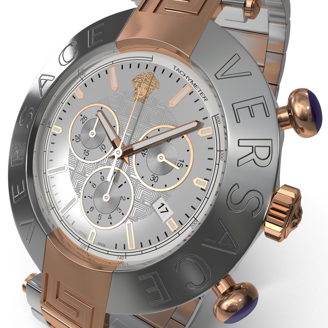 versace mens watch va8030013 3d 3ds