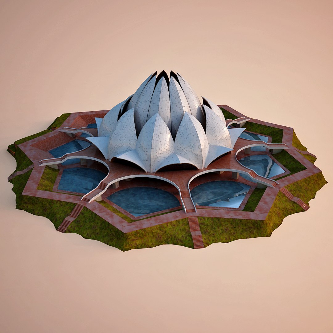 Realistic Temple 3d Max