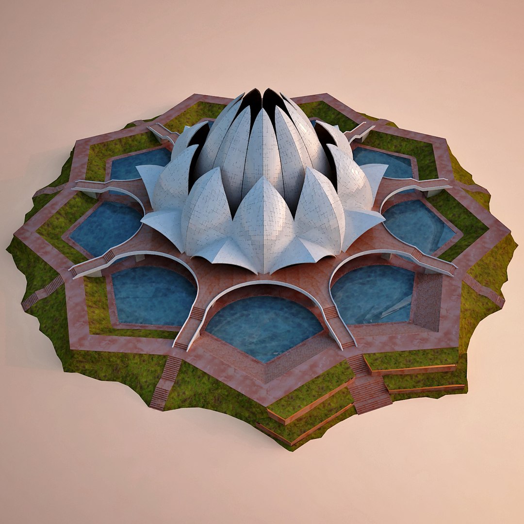 Realistic Temple 3d Max