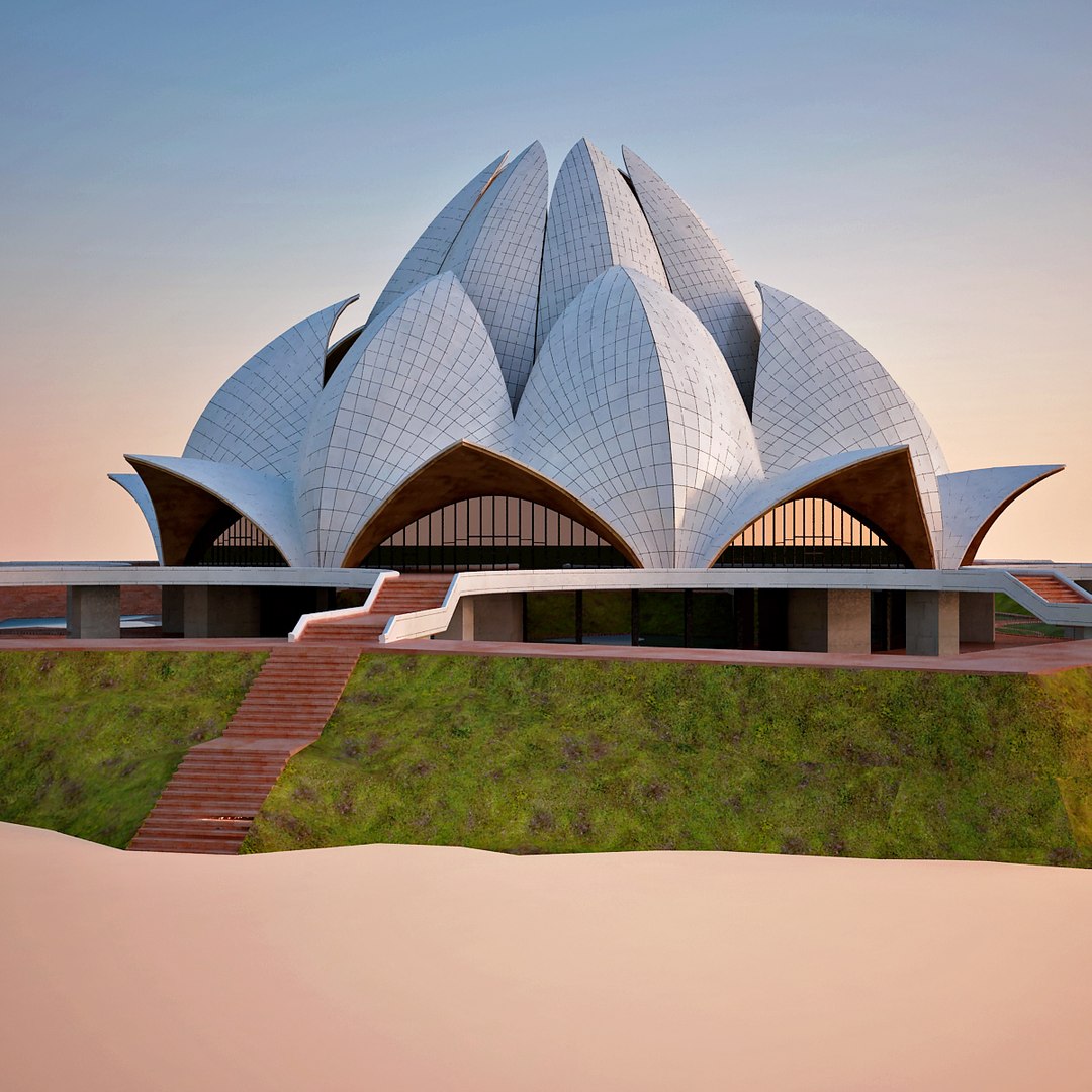 Realistic Temple 3d Max