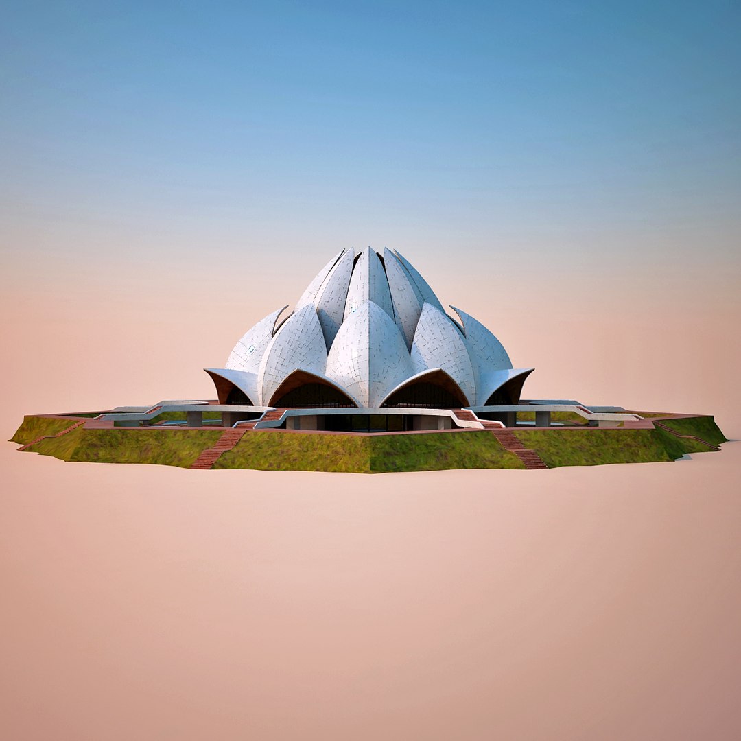 Realistic Temple 3d Max