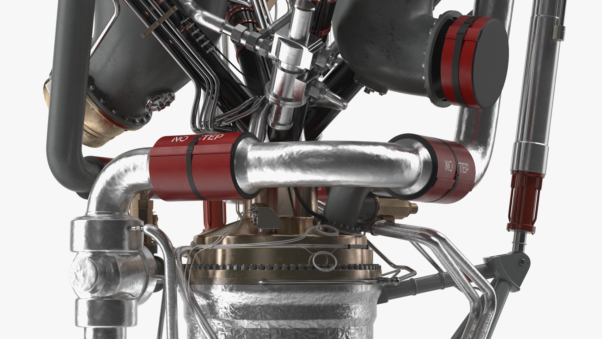 3D Liquid Rocket Engine Model - TurboSquid 2291269