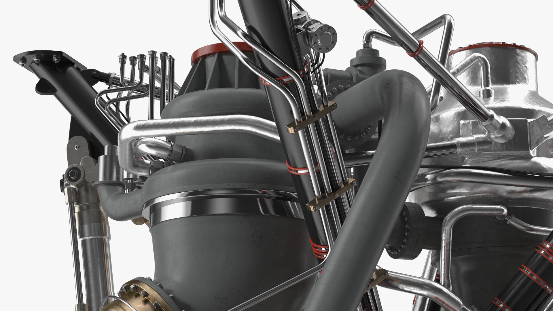 3D Liquid Rocket Engine Model - TurboSquid 2291269