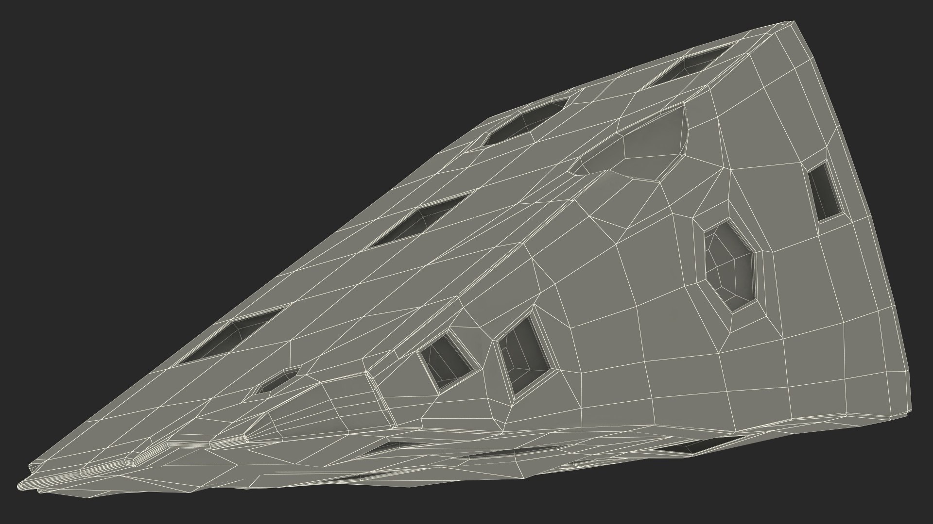 Swiss Cheese Wedge 3D - TurboSquid 2219839