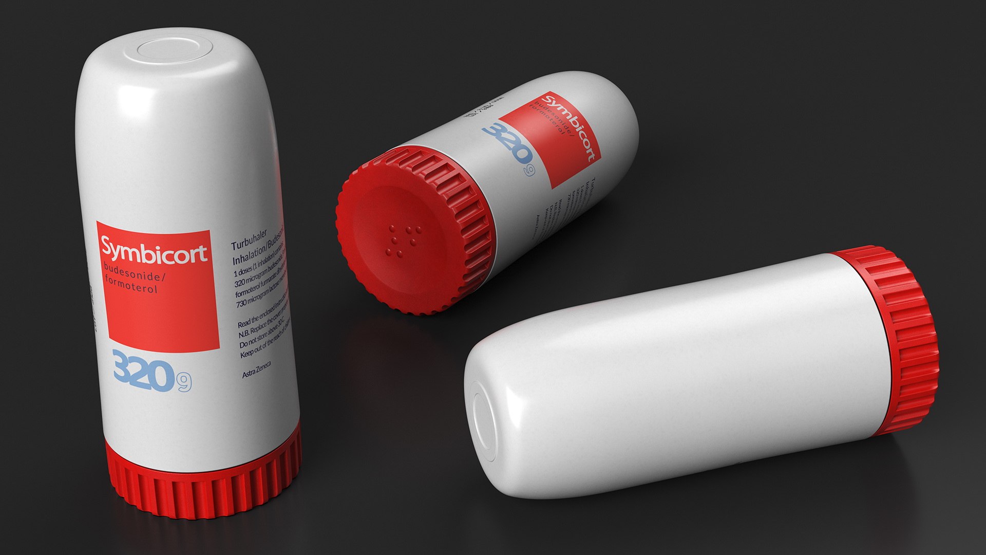 Symbicort Asthma Inhaler 3D Model - TurboSquid 2183344