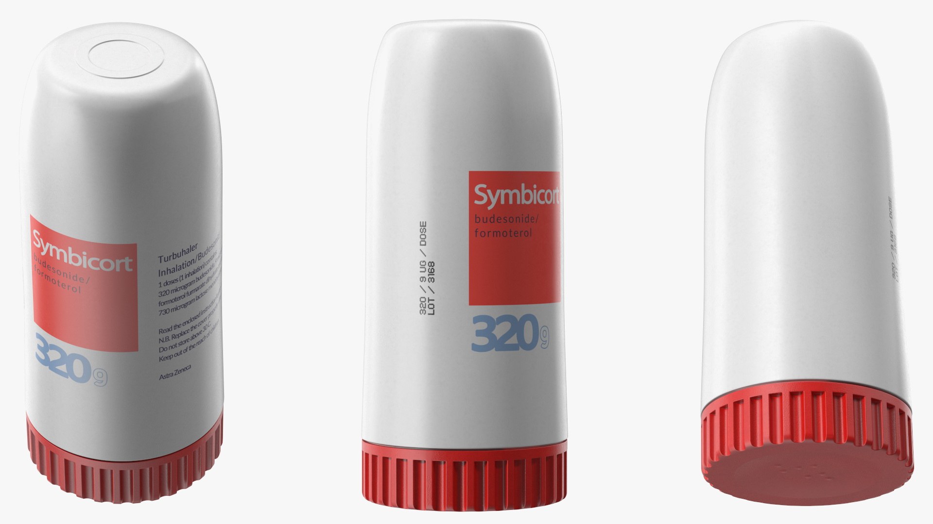 Symbicort Asthma Inhaler 3D Model - TurboSquid 2183344