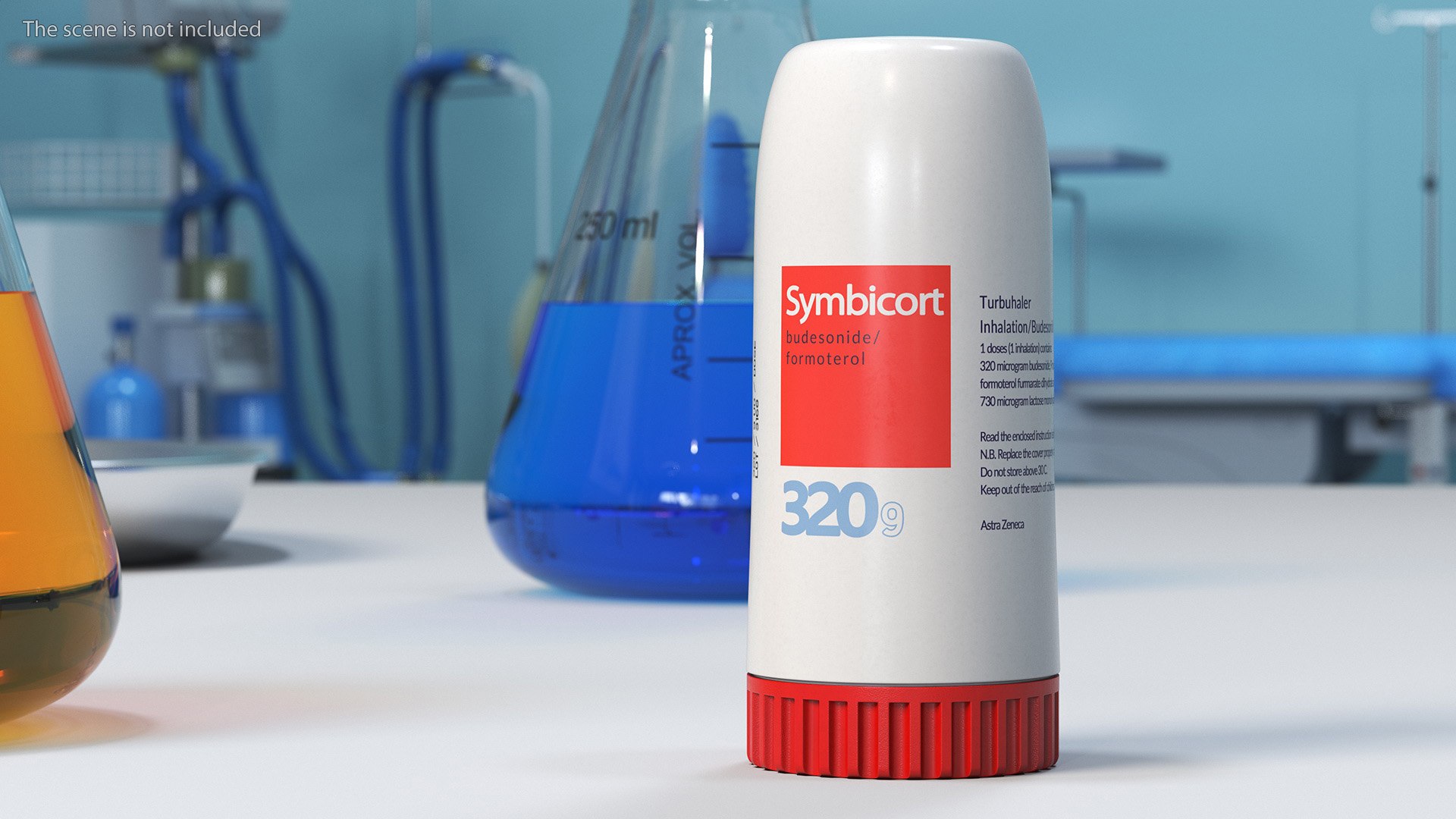 Symbicort Asthma Inhaler 3D Model - TurboSquid 2183344