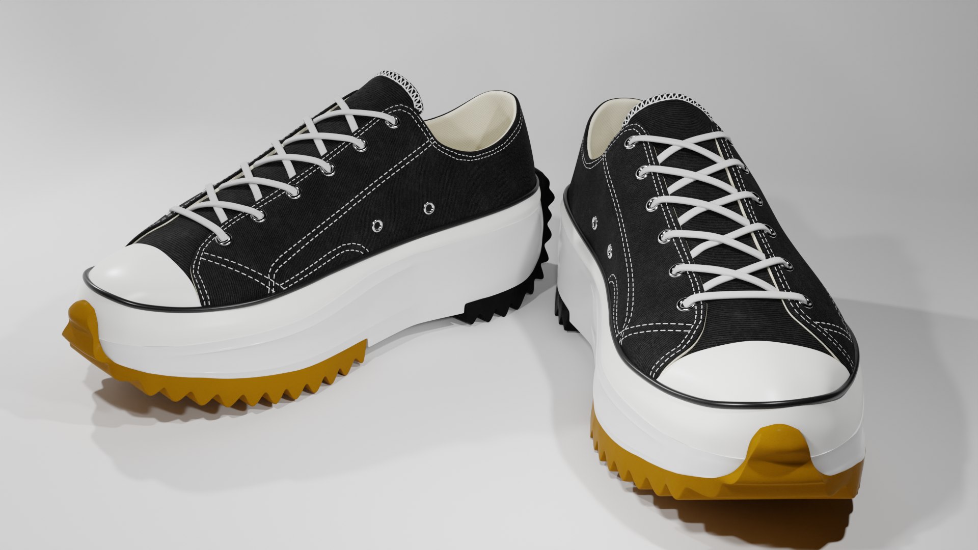 Converse Run Star Hike Low model - TurboSquid 2095683