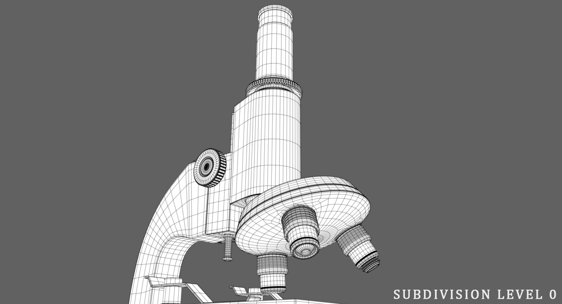 3D Model Lightwave Microscope - TurboSquid 1257751