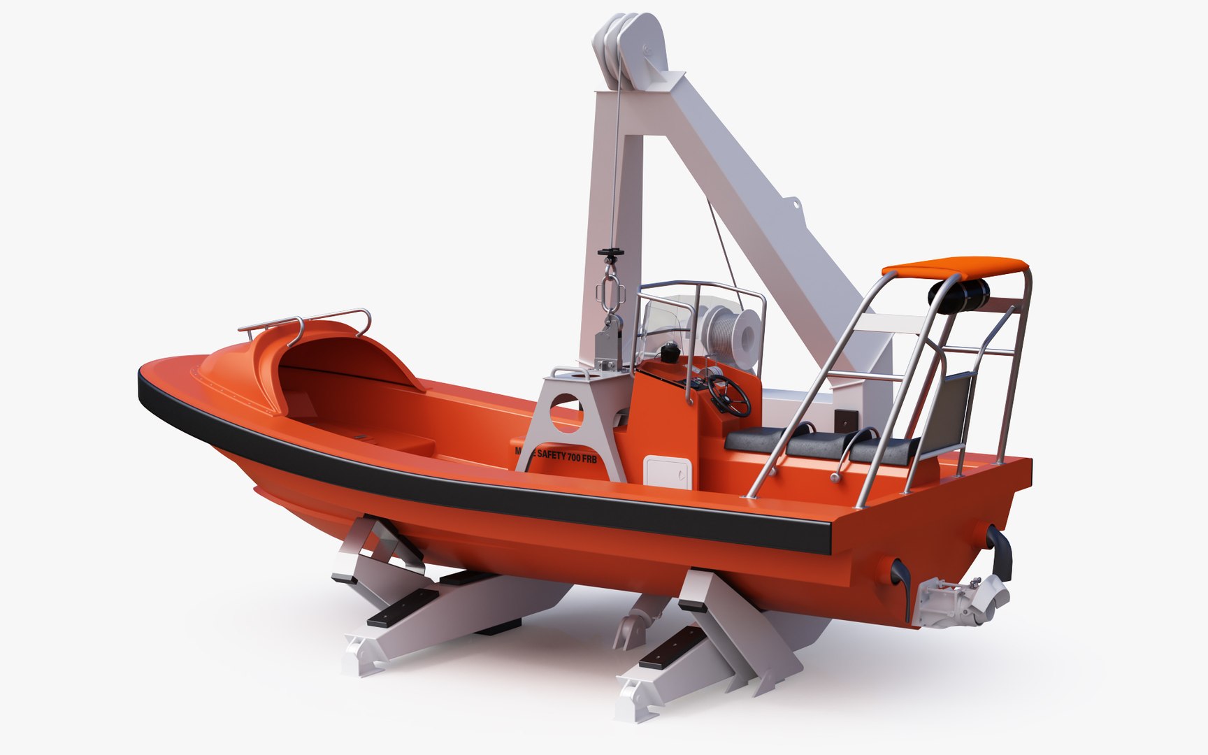 3D Lifeboat Rescue V1 Model - TurboSquid 2007517