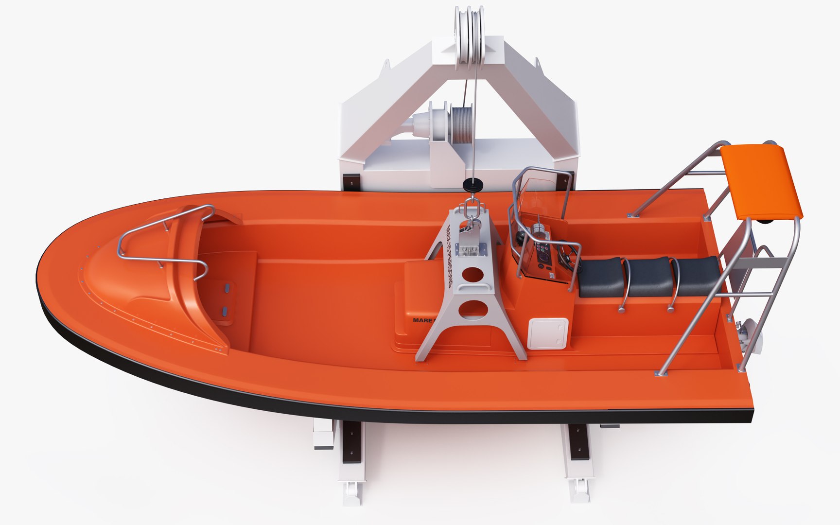 3D Lifeboat Rescue V1 Model - TurboSquid 2007517