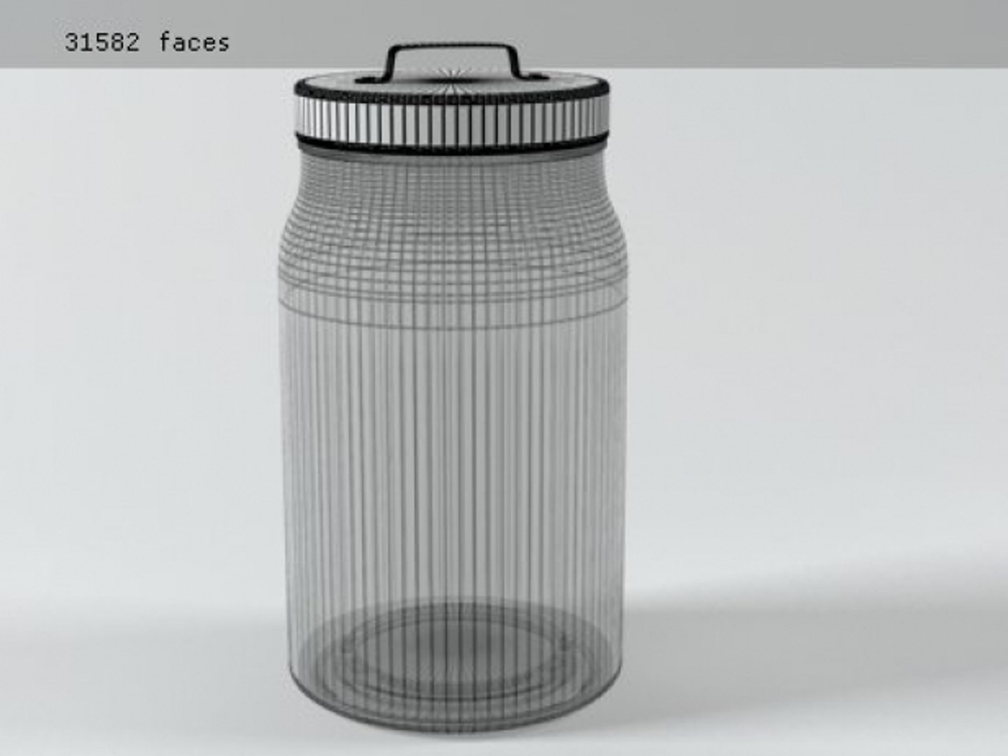 Glass Jar 3D Model - TurboSquid 1176384