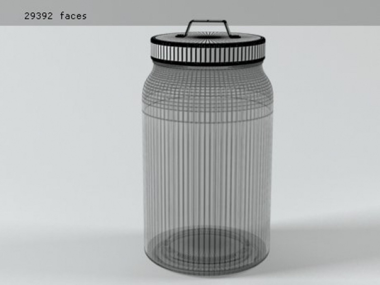 Glass Jar 3D Model - TurboSquid 1176384