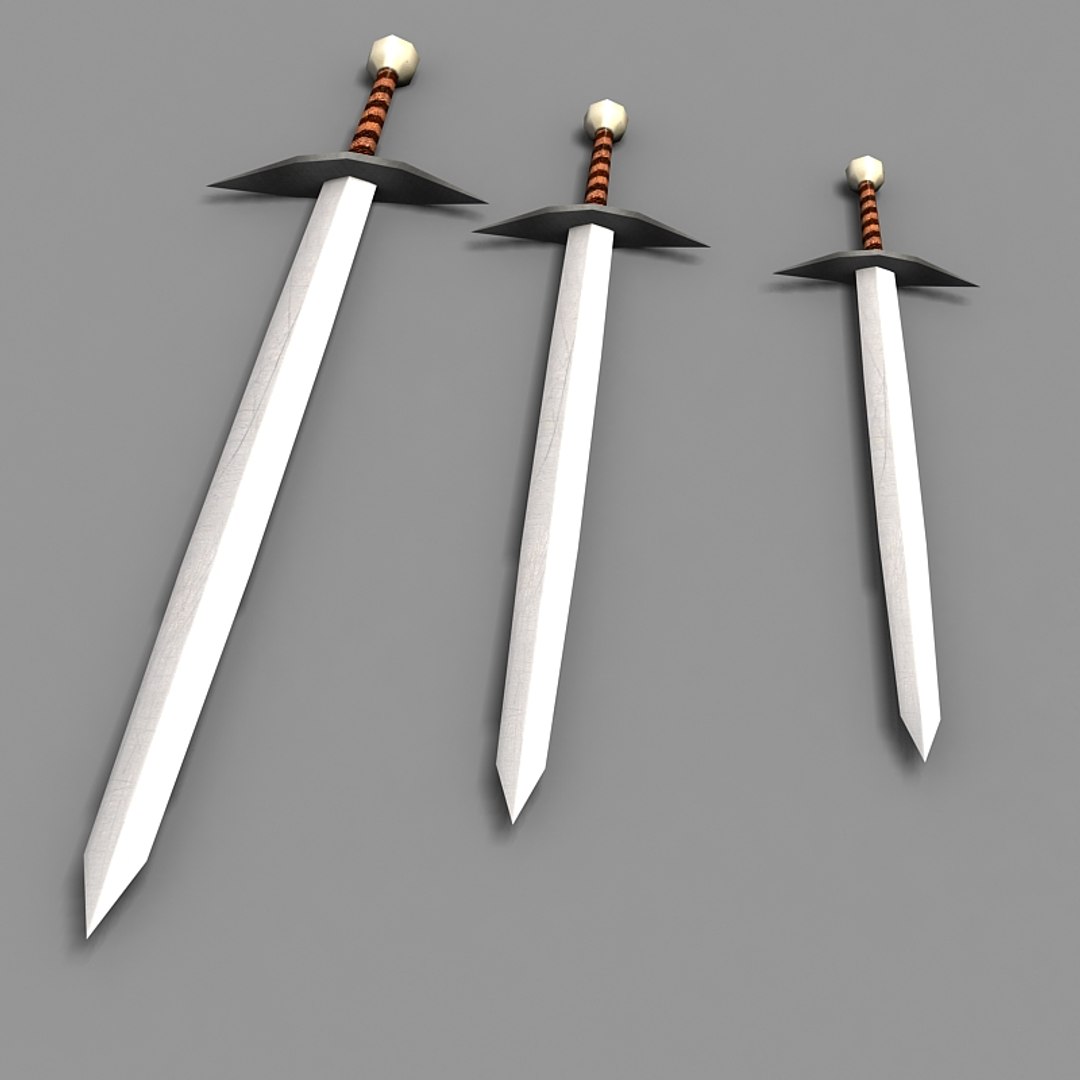 free sword 3d model
