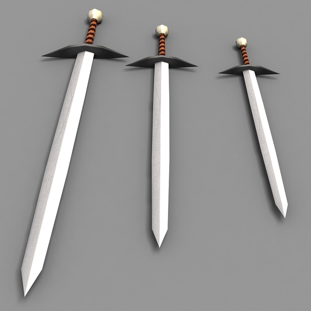 free sword 3d model