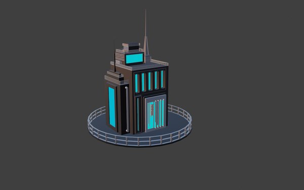 Cyberpunk blender 3D model - TurboSquid 1626684