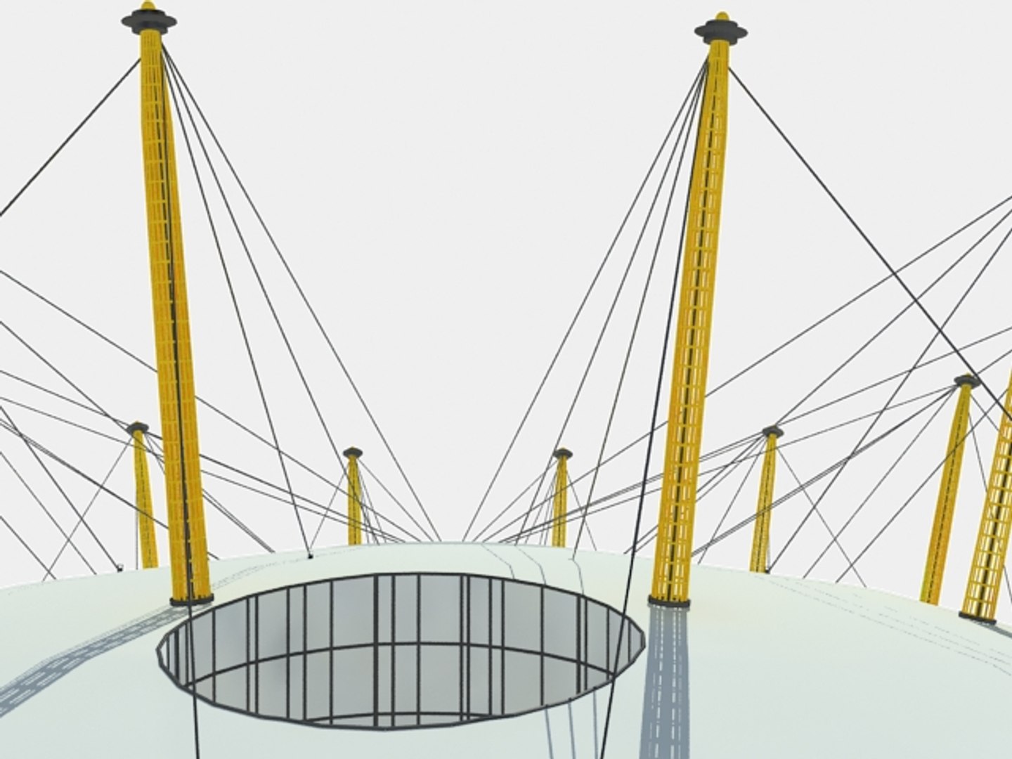 Millennium Dome 3d Model