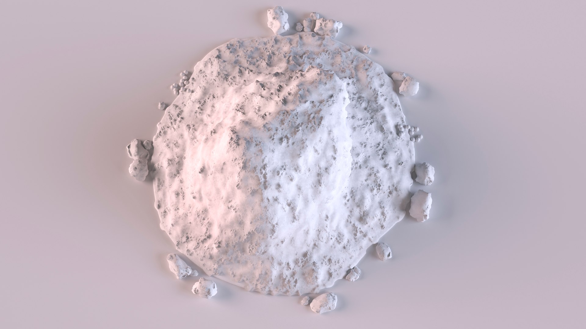 Winter Snow Pile 3D Model - TurboSquid 2117688