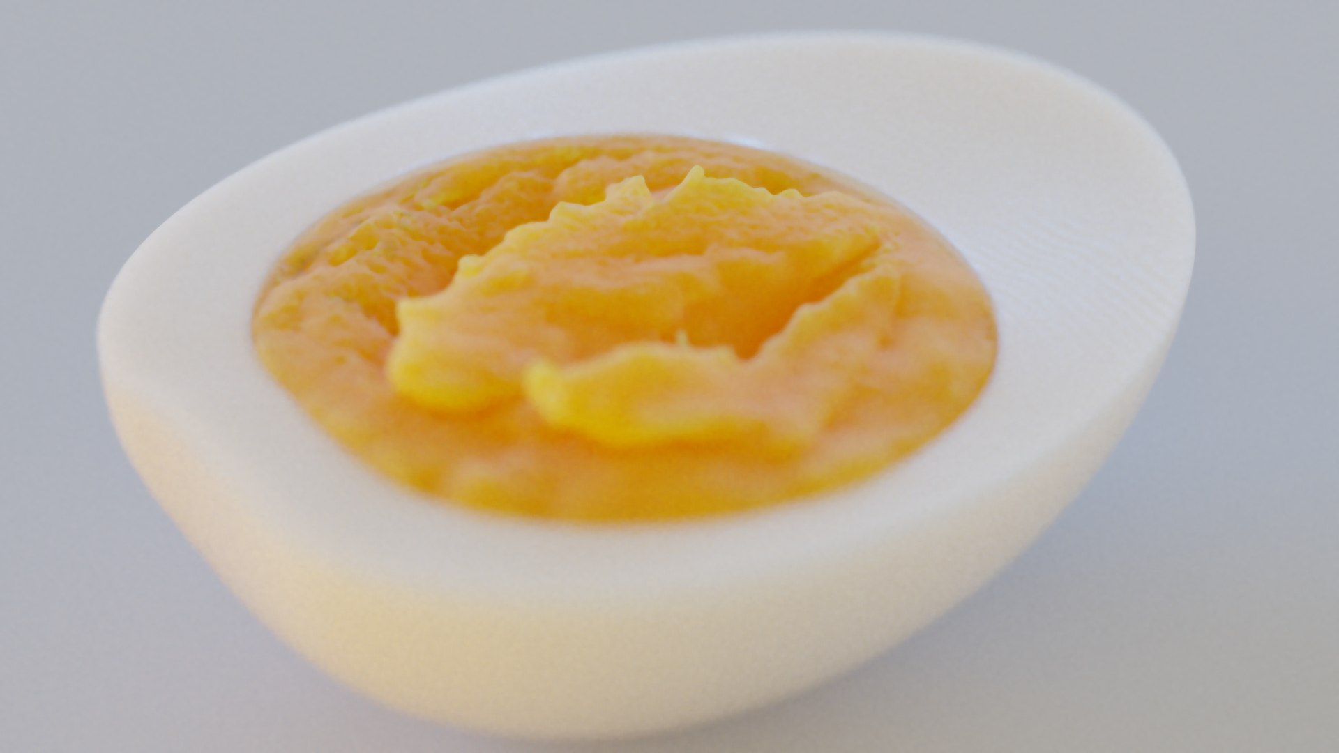 3D Model Boiled Egg - TurboSquid 1632784