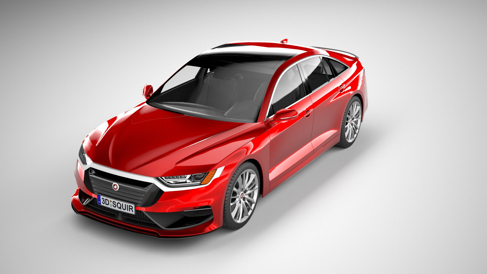 Generic Sedan v2 2020 LowPoly 3D - TurboSquid 1813110