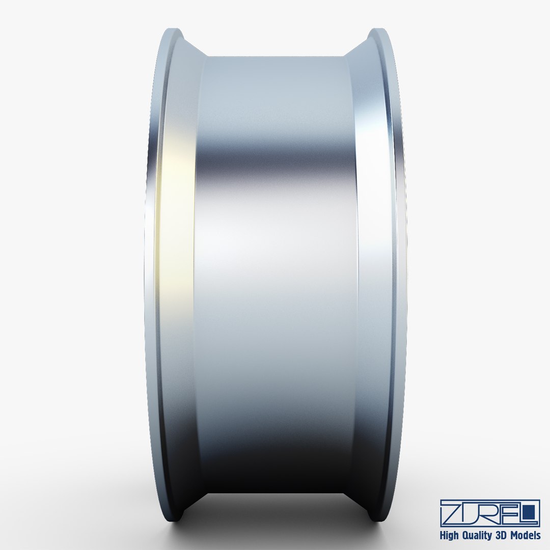 3d Model Style 128 Wheel Silver