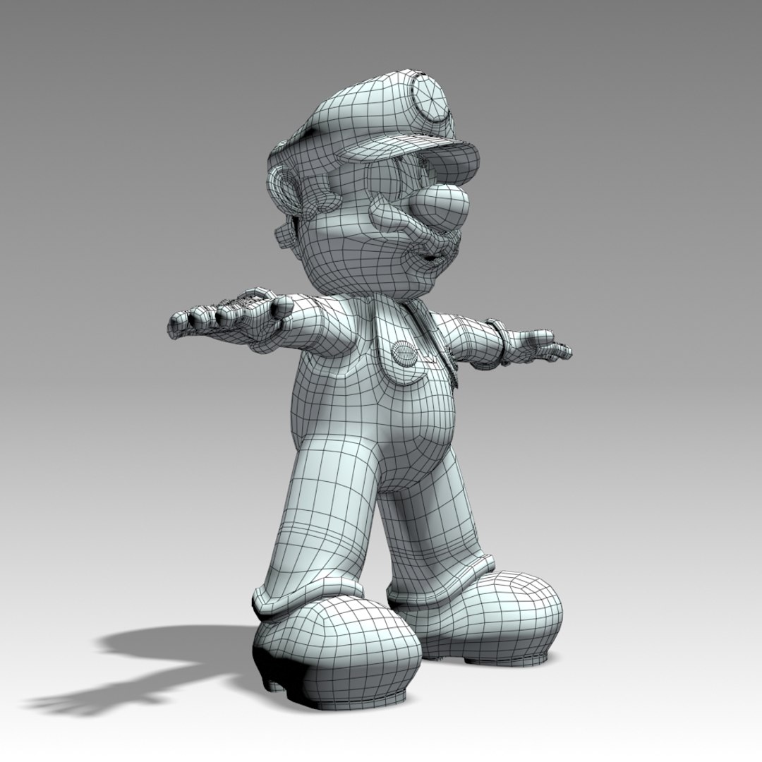 Super Mario 3d Model