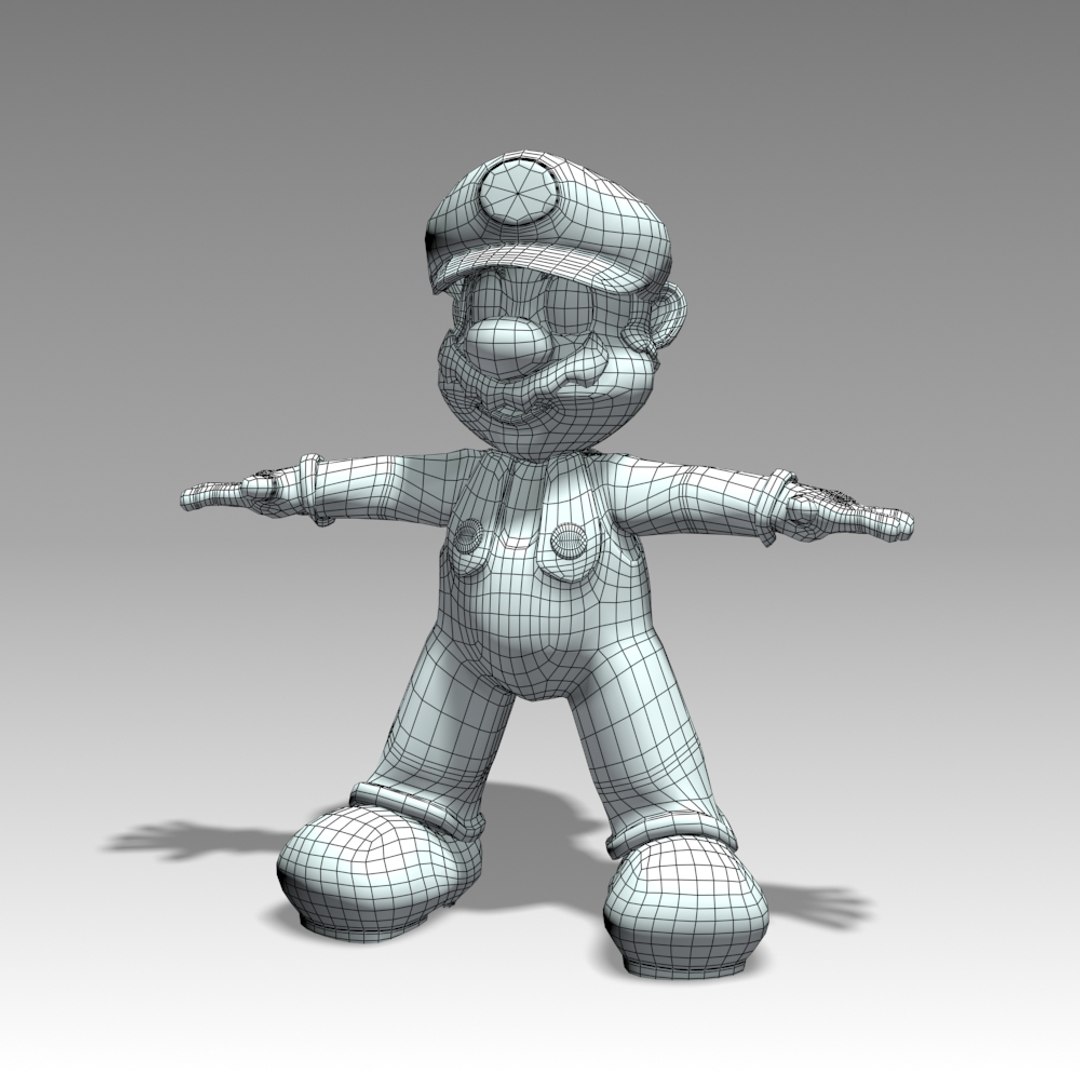 Super Mario 3d Model