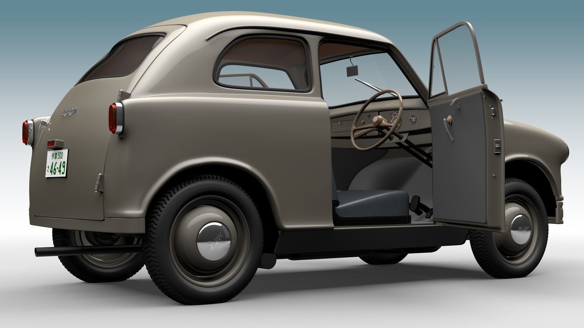 3D Suzulight 1955 Suzuki - TurboSquid 1570569