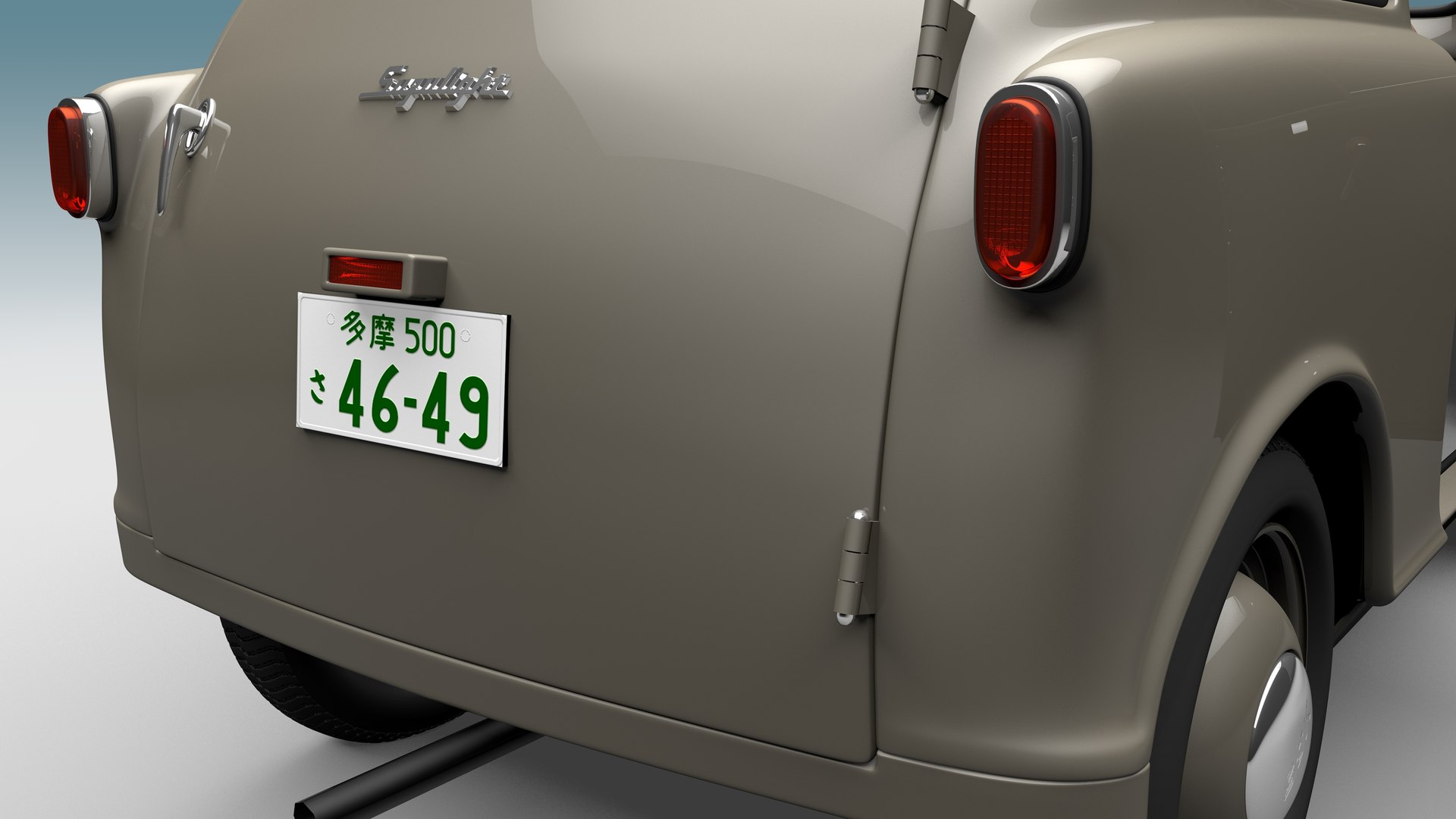 3D Suzulight 1955 Suzuki - TurboSquid 1570569