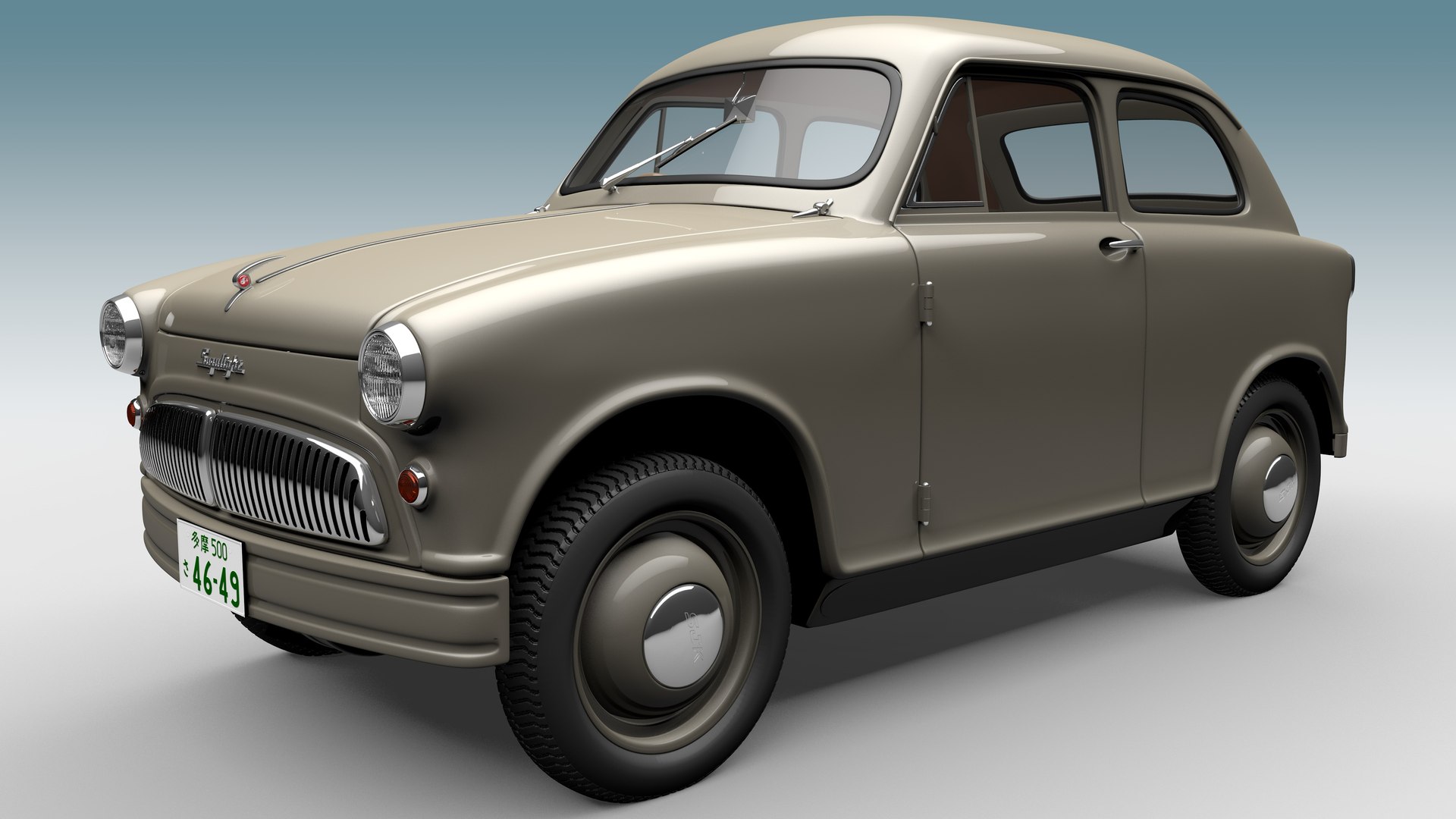 3D Suzulight 1955 Suzuki - TurboSquid 1570569