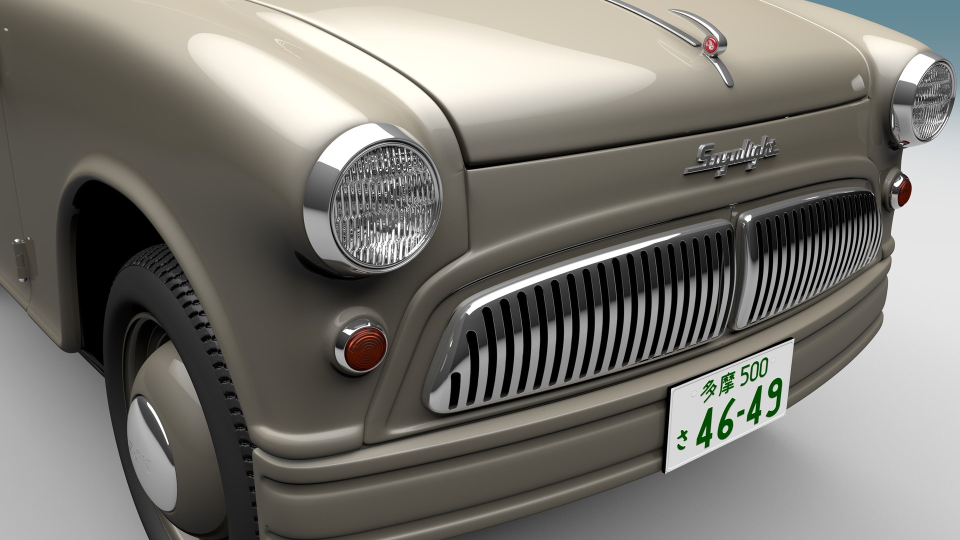 3D Suzulight 1955 Suzuki - TurboSquid 1570569
