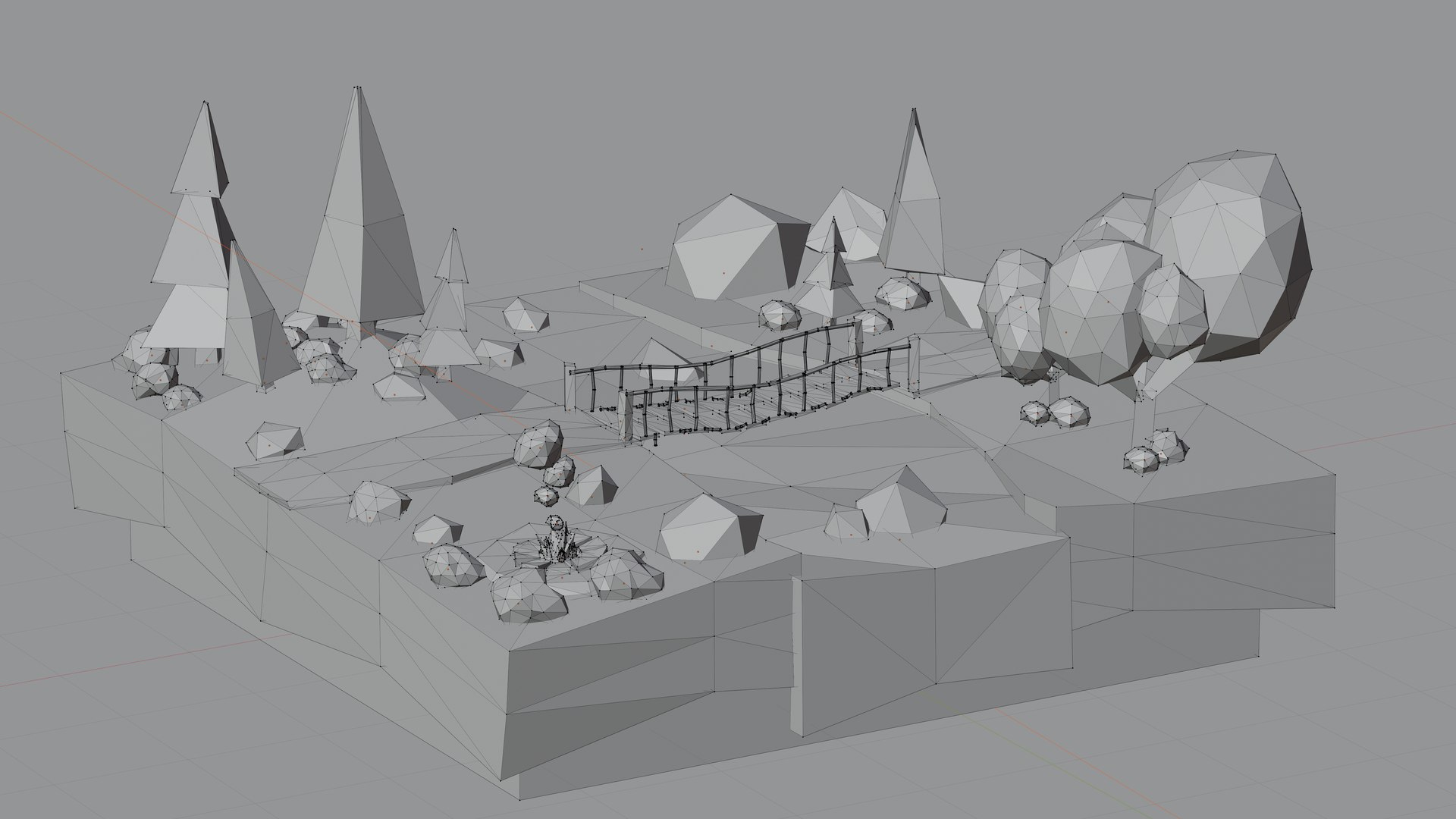 Low Poly Tiny World 3D - TurboSquid 1970193