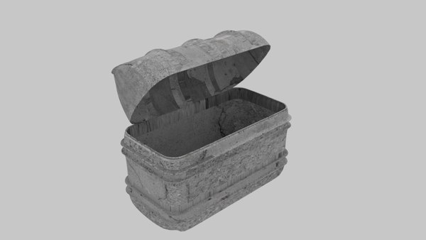 Chest stone 3D model - TurboSquid 1220341