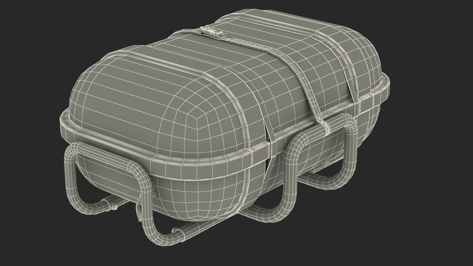3D Hard Packing Life Raft Container For Marine Vessel - TurboSquid 1966178