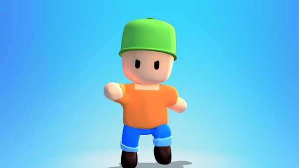Personagem de Stumble Guys Modelo 3D - TurboSquid 1975863
