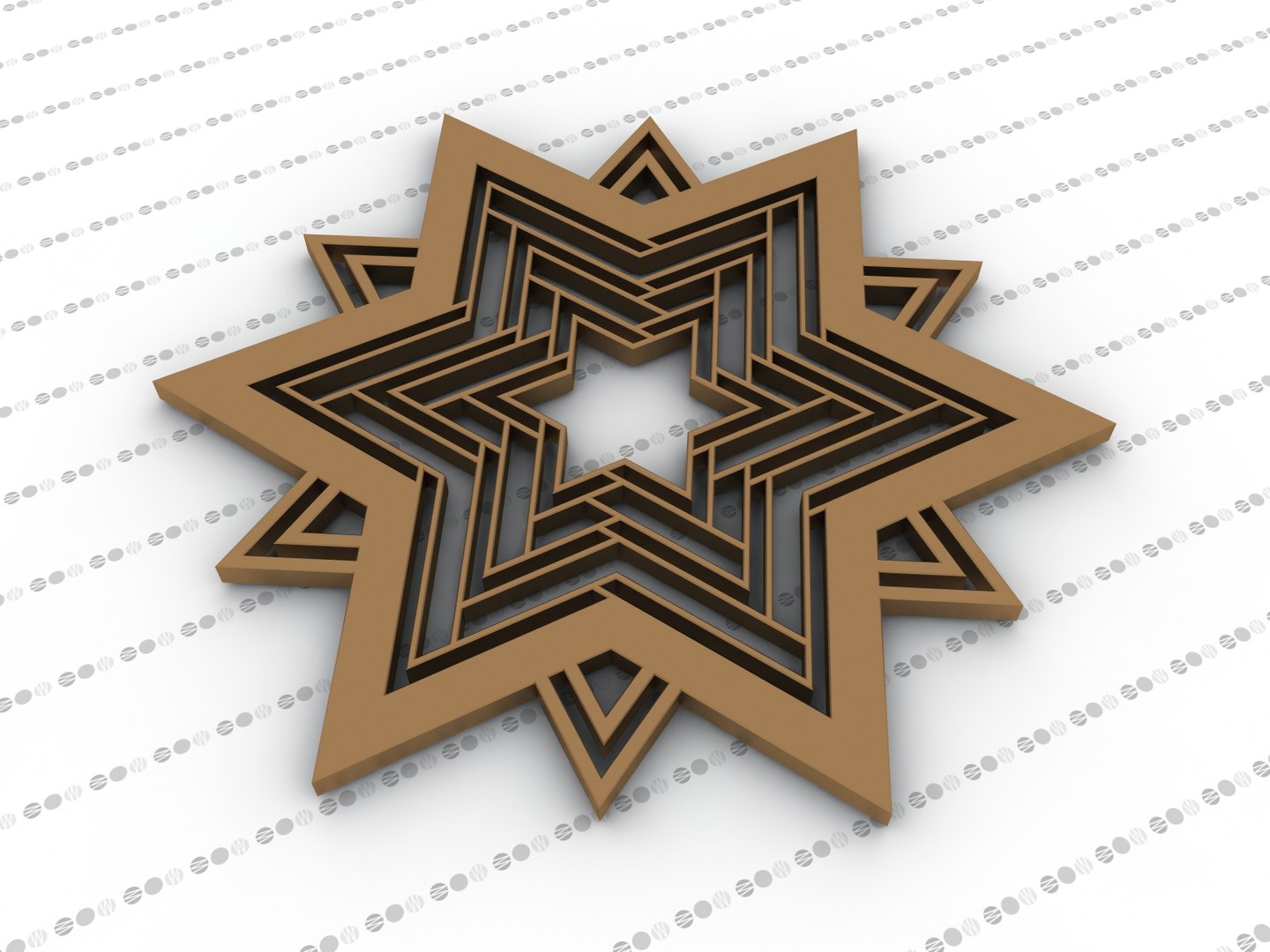 3D star david model - TurboSquid 1417146