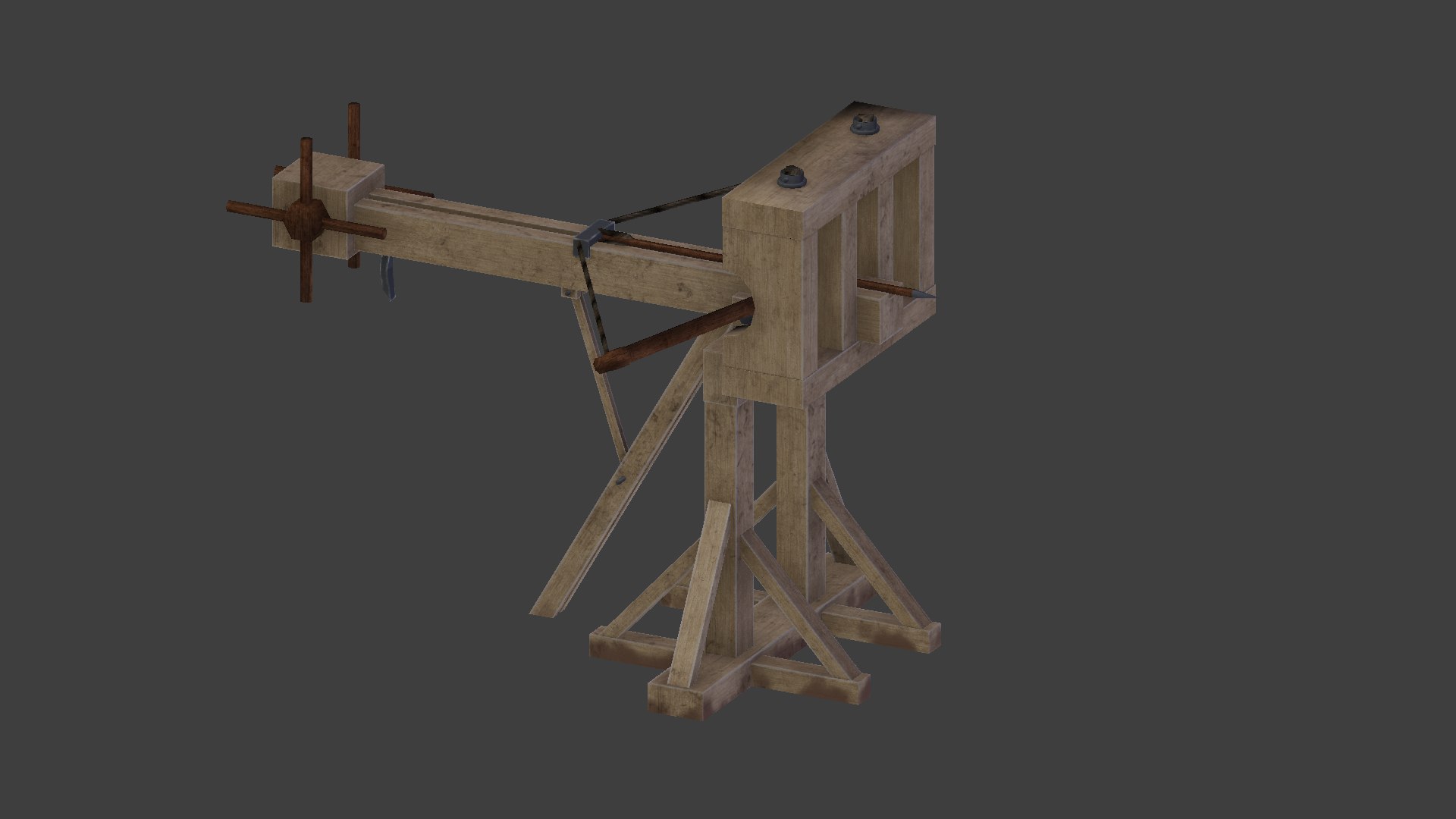 3D Roman Ballista - TurboSquid 1449655