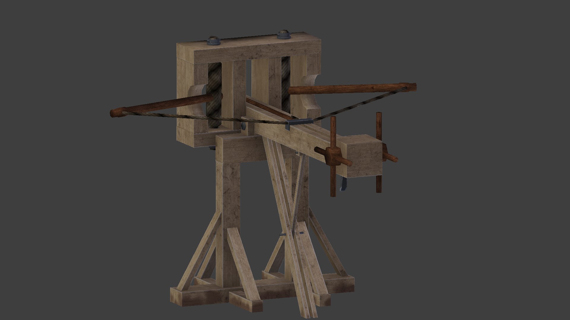 3D Roman Ballista - TurboSquid 1449655