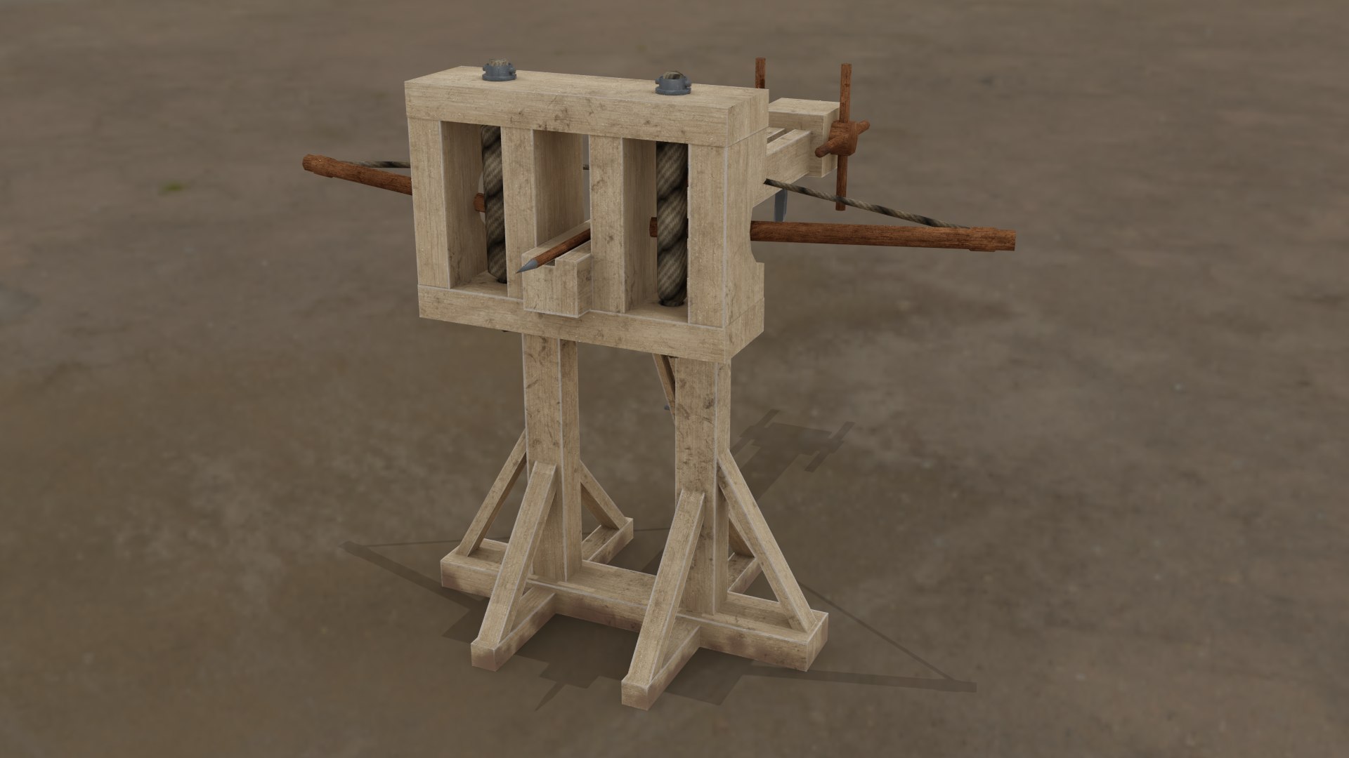 3D Roman Ballista - TurboSquid 1449655