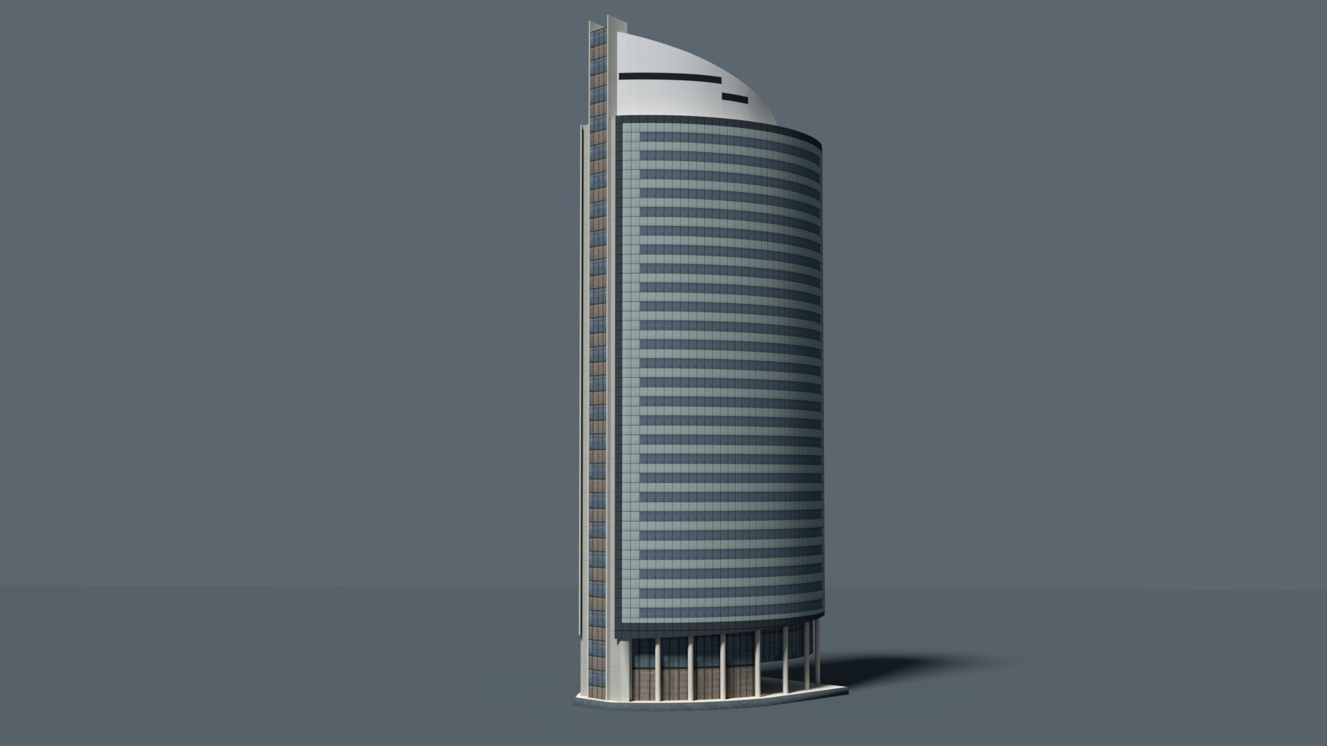 Modern Building 3D Model - TurboSquid 1406388