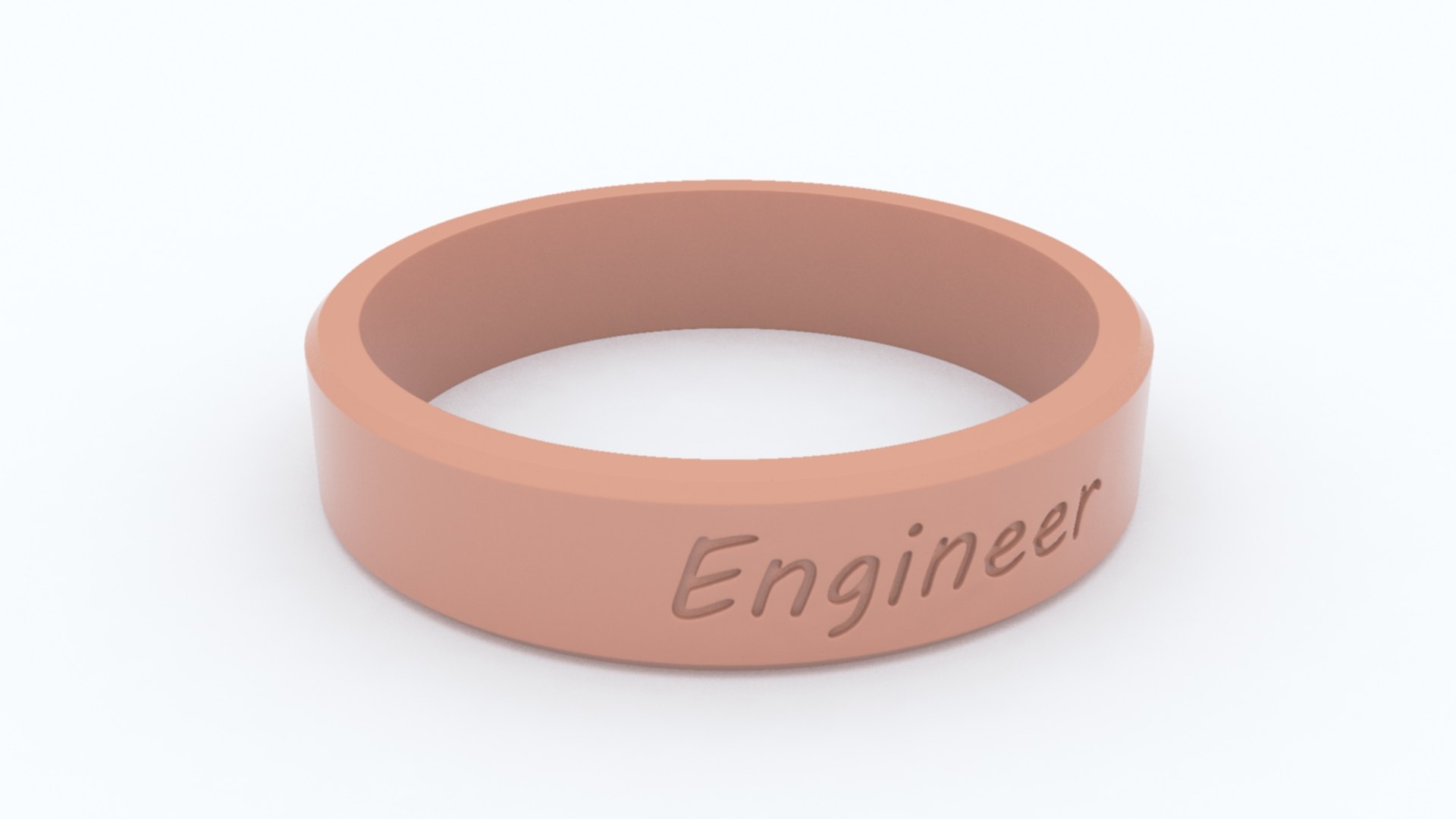 Engineer Ring Platinum model - TurboSquid 1869002
