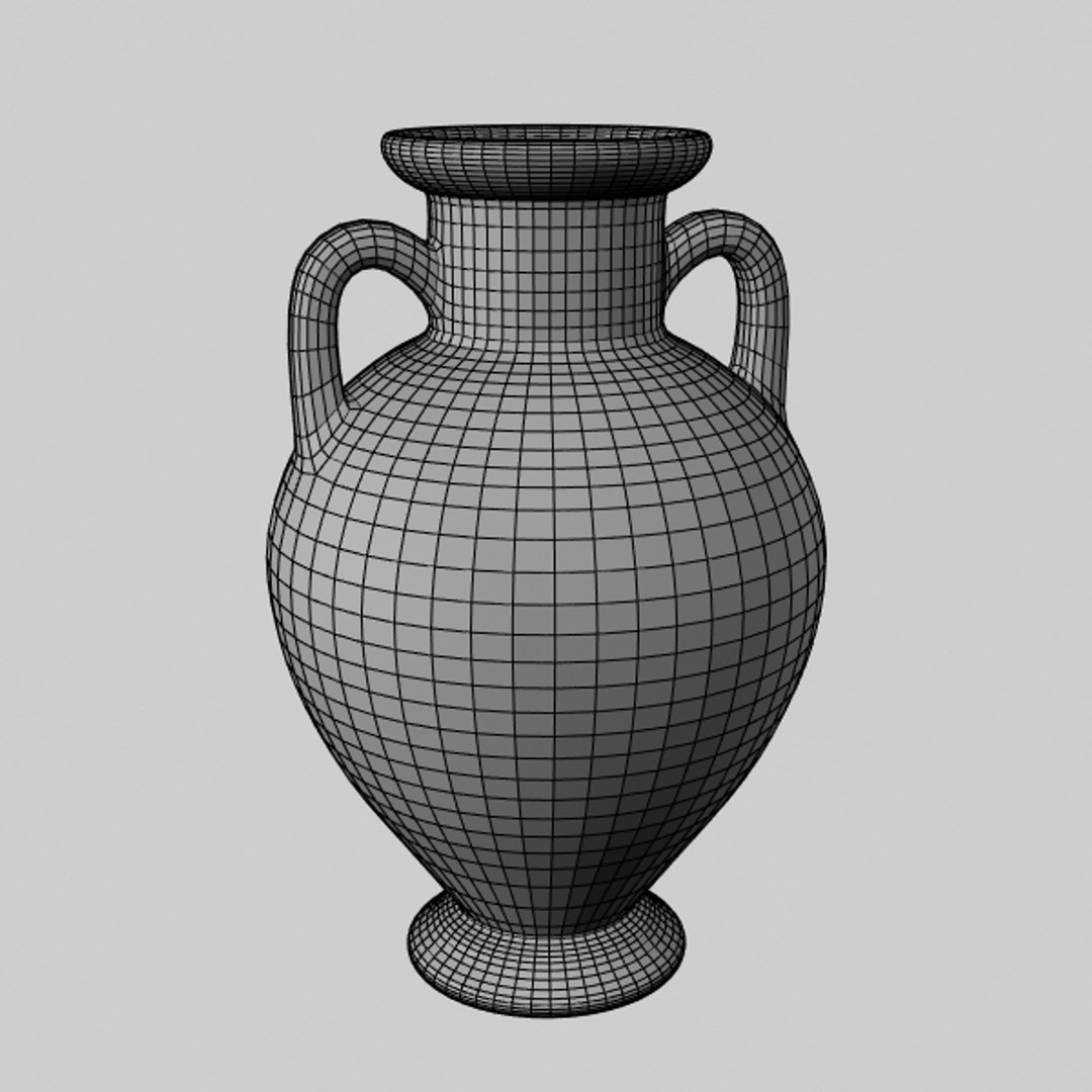 3d amphora model