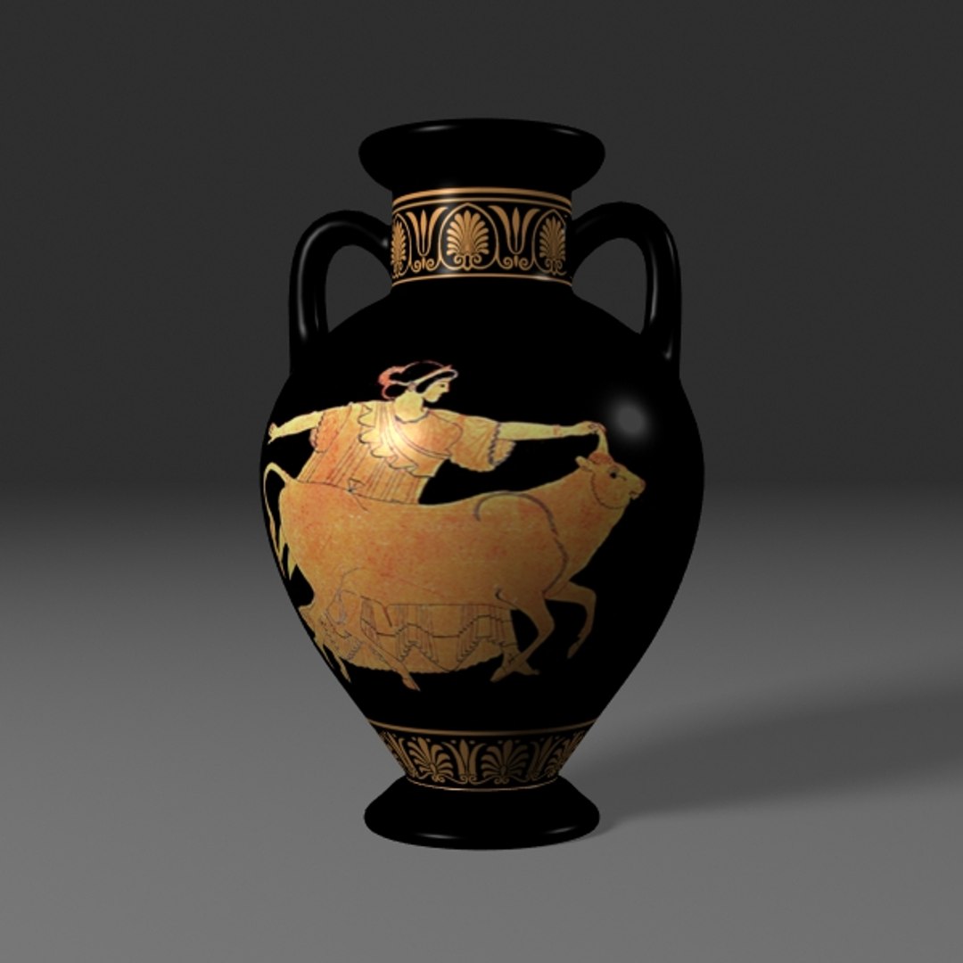 3d amphora model