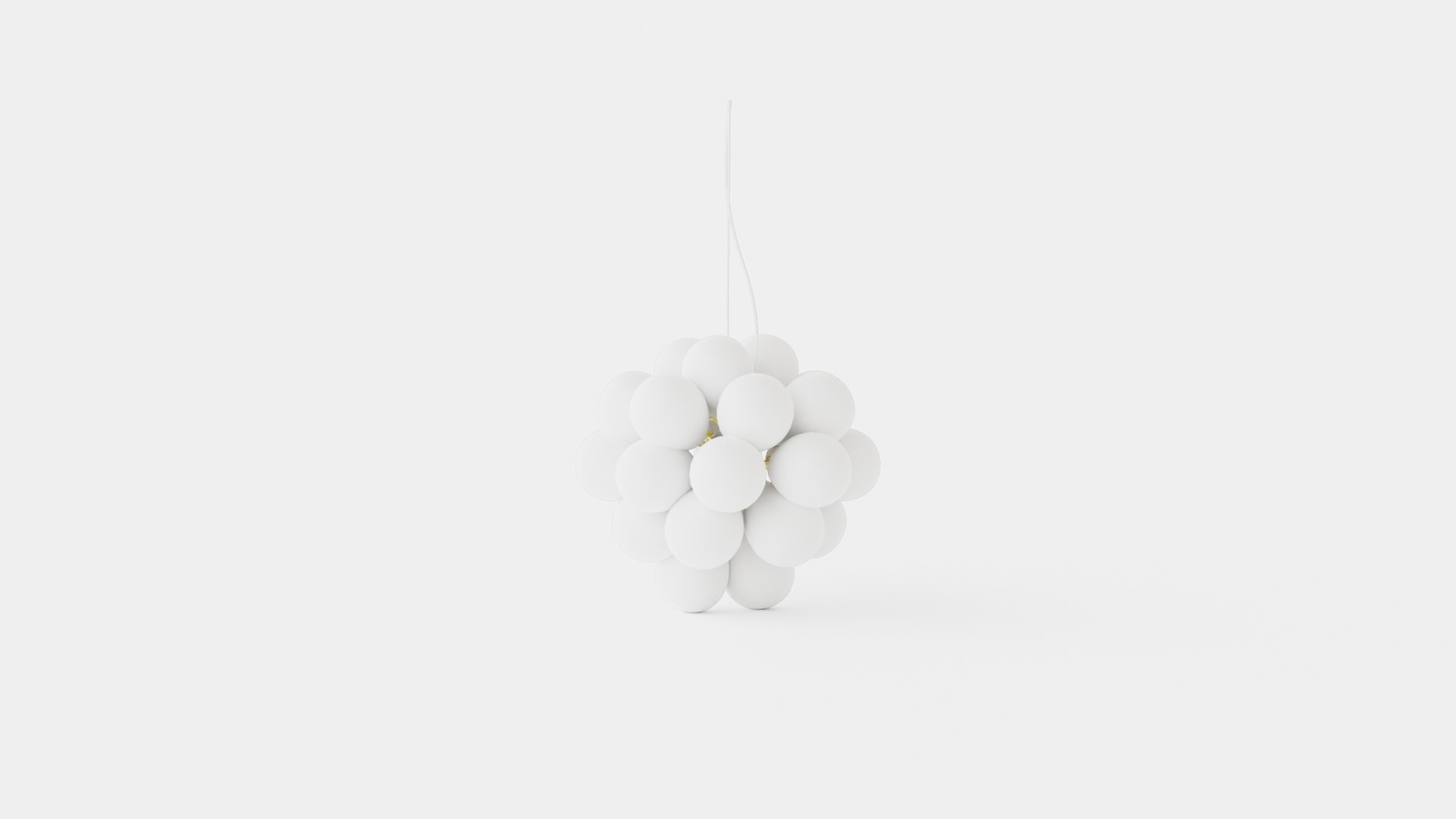3D Gross Ceiling Lamp Model - TurboSquid 2247432