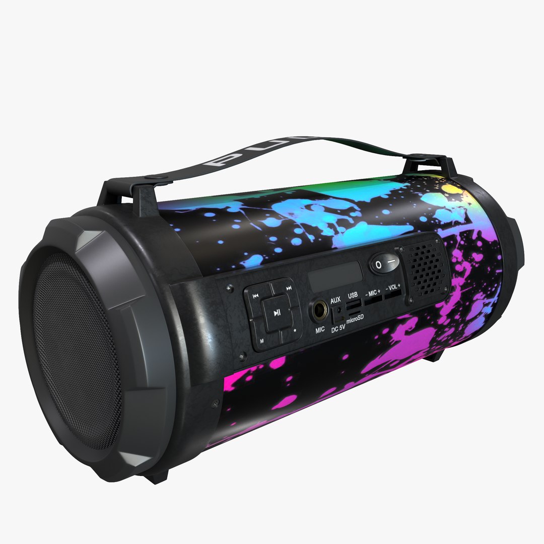 Sound Box 3D - TurboSquid 2025411