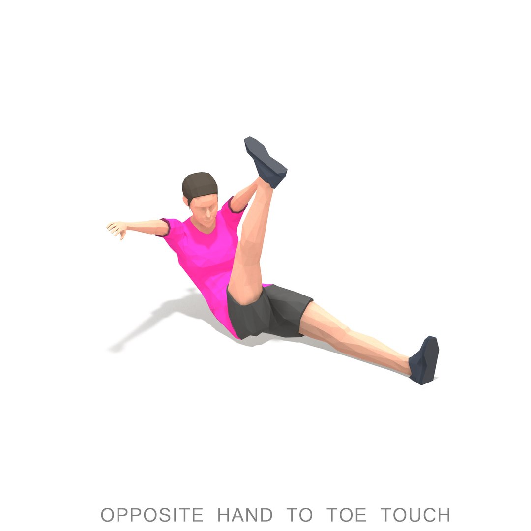 Exercise woman 3D model - TurboSquid 1676062