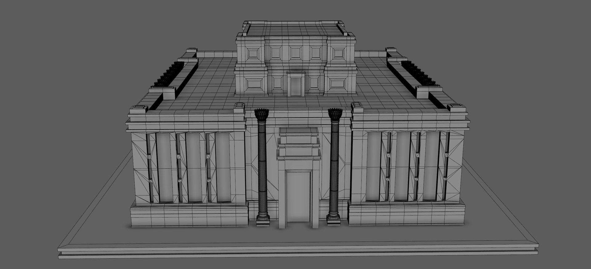 3D Ancient Persian Building - TurboSquid 2249394