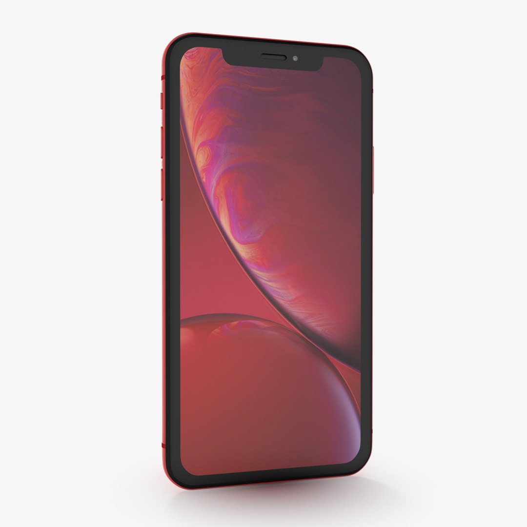 Apple Iphone Xr Red 3D Model - TurboSquid 1382888