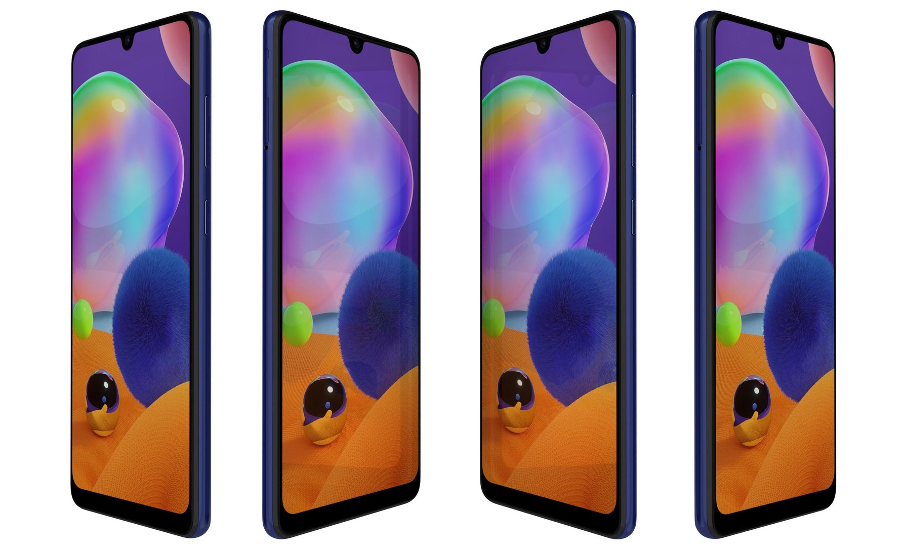 3D model samsung galaxy a31 colors - TurboSquid 1559256